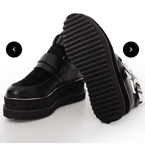 Killstar | Shoes | Killstar Oracle Creepers Moon Buckles Velvet Top ...